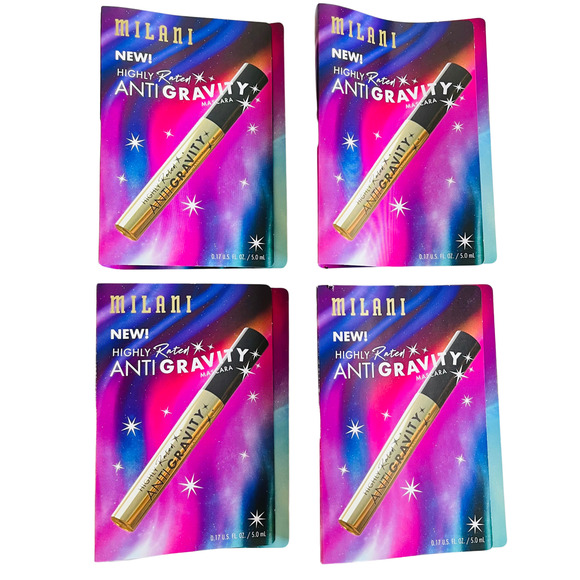 Milani | Makeup | 4 X Milani Anti Gravity Mascara 7oz 5ml Travel Mini ...
